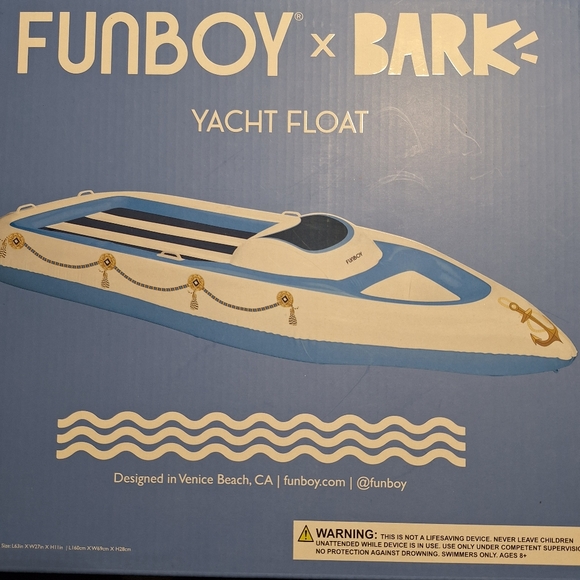 Bark | Dog | New Funboy X Bark Yacht Dog Float | Poshmark